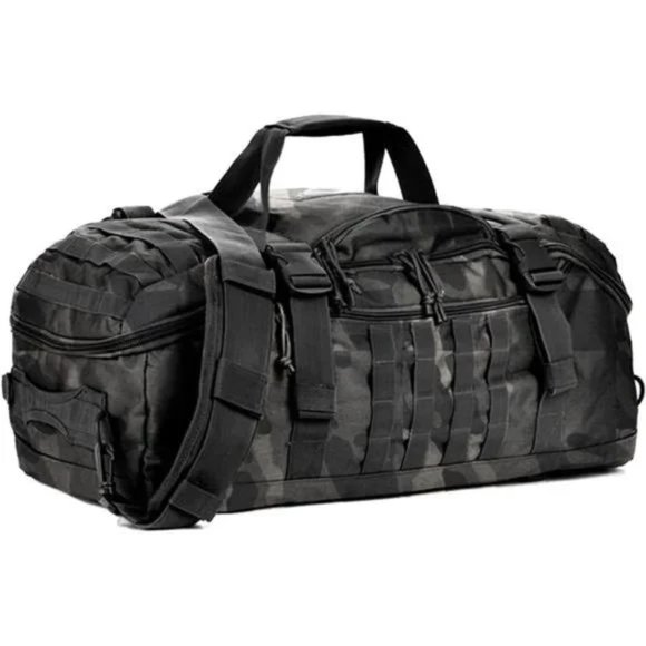 Boutique | Bags | New Gym Bag Duffle Bags Backpack Black Multicam ...